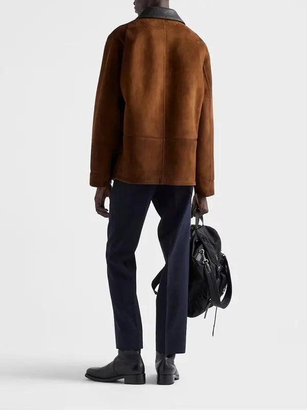 Prada Lambskin Leather Jacket