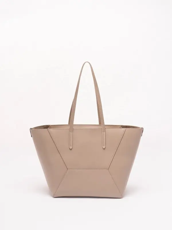 Brunello Cucinelli Calf Leather Tote Bag - Multicolor