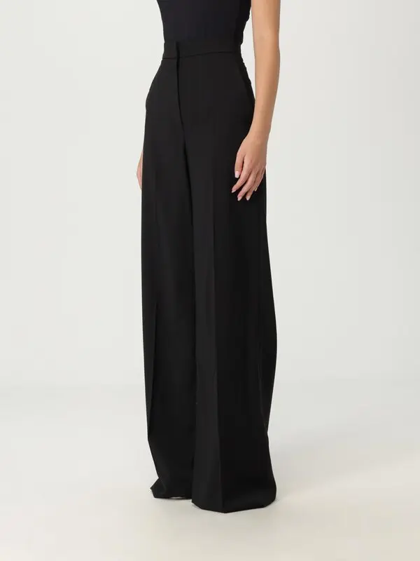 Max Mara Wide Leg Wool Trousers