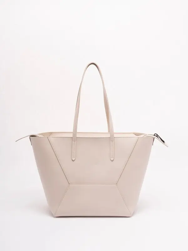 Brunello Cucinelli Calf Leather Tote Bag - Multicolor