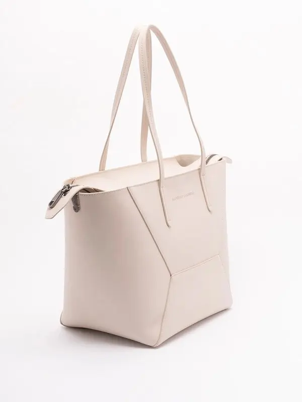 Brunello Cucinelli Calf Leather Tote Bag - Multicolor
