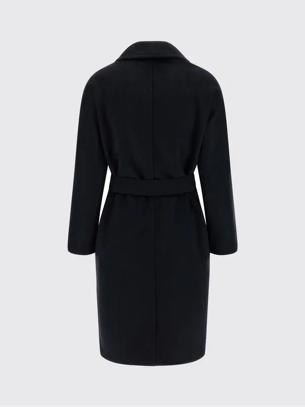 Max Mara Double Breasted Virgin Wool Coat