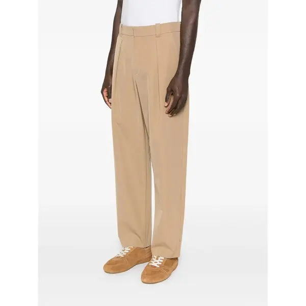 A.p.c. Pleated Wool-blend Trousers