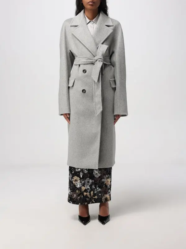 Max Mara Virgin Wool Belted Coat
