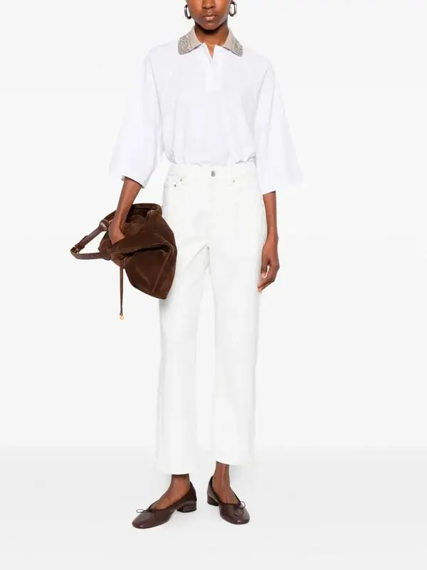 Brunello Cucinelli Dyed Cotton Pants