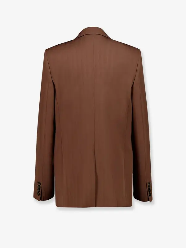 Stella McCartney Native Regenerative Wool Double-breasted Blazer