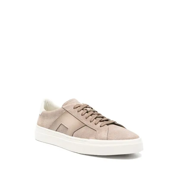Santoni Low-top Trainers With Padded Ankle And Logo Detail