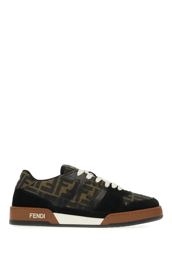 Fendi Sneakers With Ff Motif - Multicolor