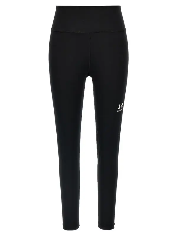 Balenciaga X Under Armour Leggings With Lace Detail