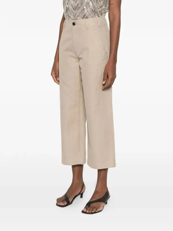 Brunello Cucinelli Cotton Tailored Pants