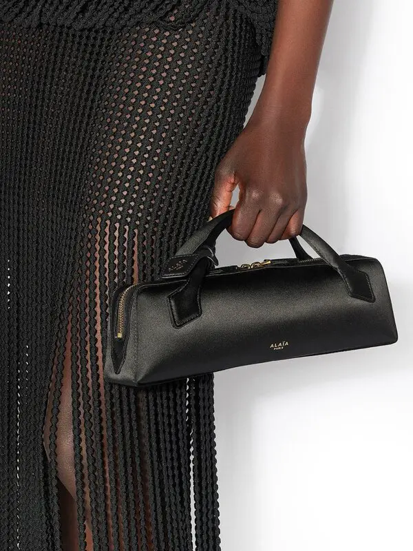 Alaïa Satin Teckel Clutch