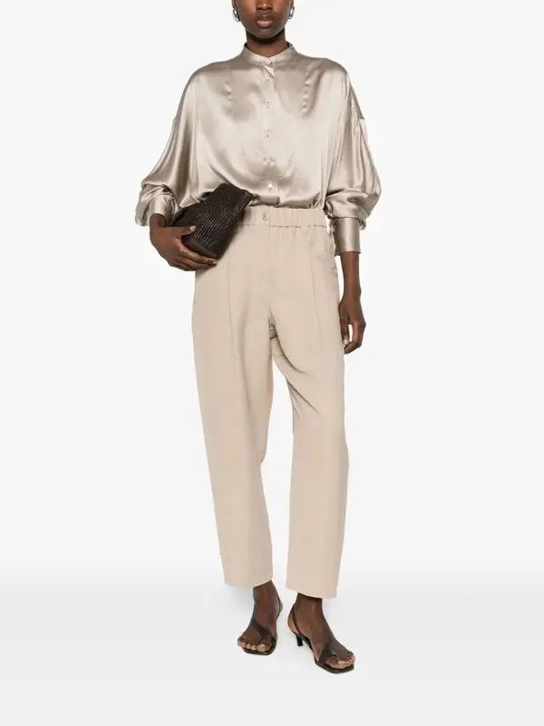 Brunello Cucinelli Viscose Trousers - Multicolor