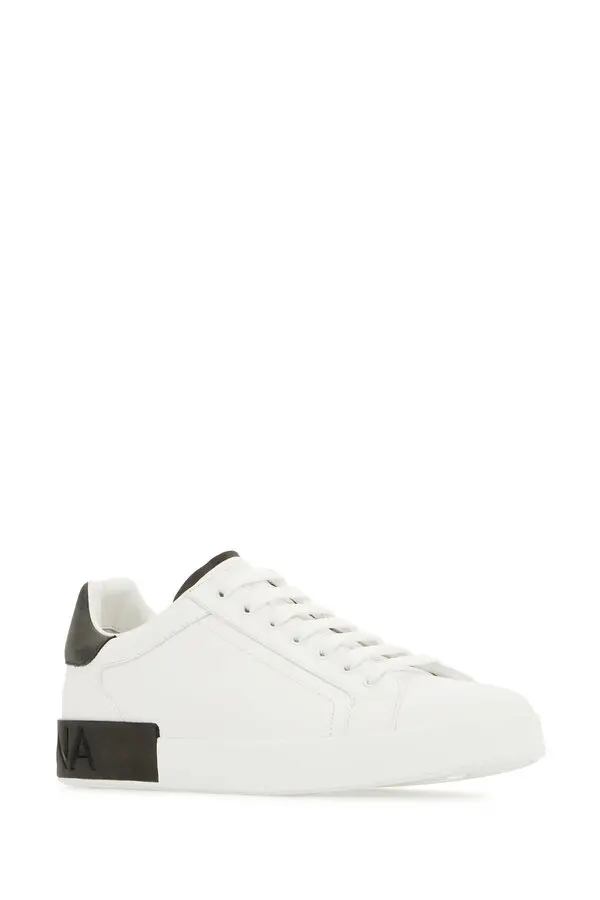 Dolce & Gabbana Leather Sneakers - Multicolor
