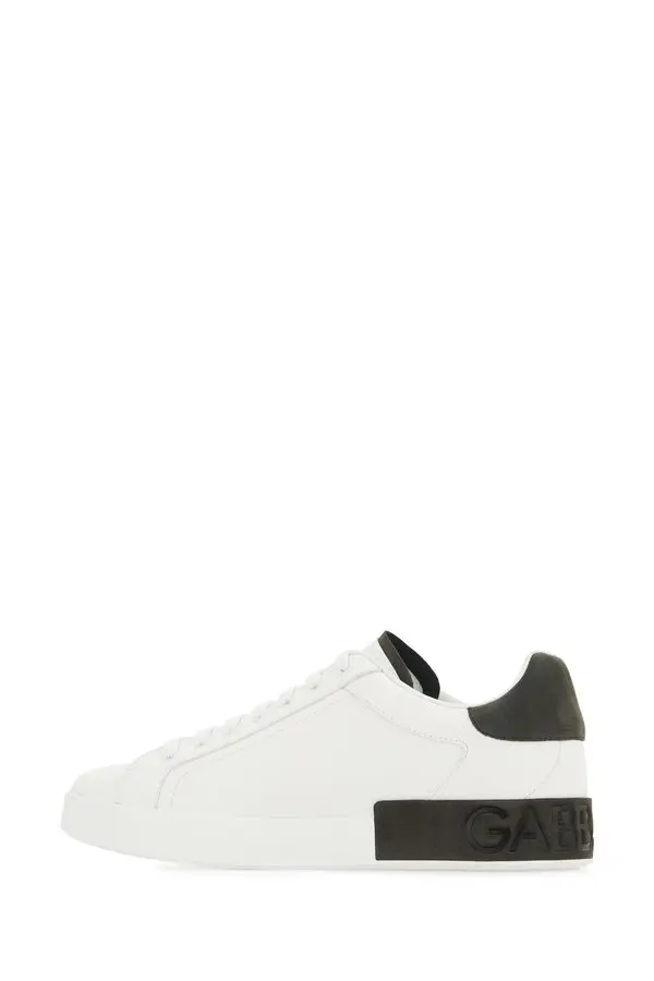 Dolce & Gabbana Leather Sneakers - Multicolor