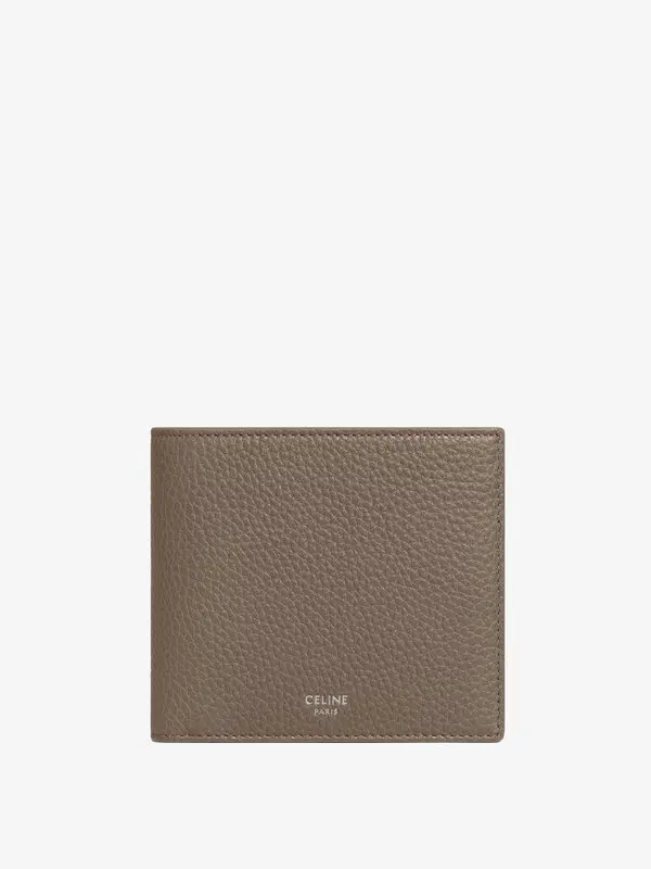 Celine Hammered Leather Bi-fold Wallet - Multicolor