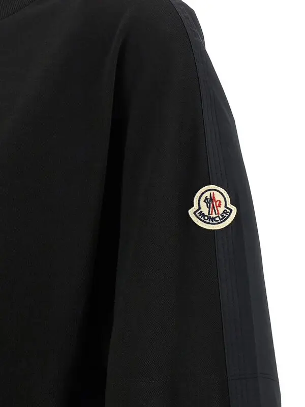 Moncler Belted Cotton Mini Dress