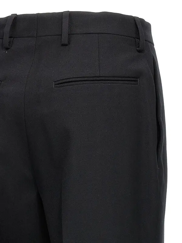 Dries Van Noten Portia Wool Pants - Black