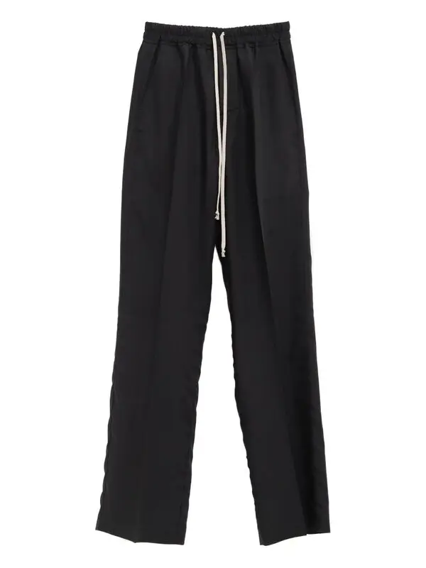 Rick Owens Cotton Drawstring Trousers - Multicolor