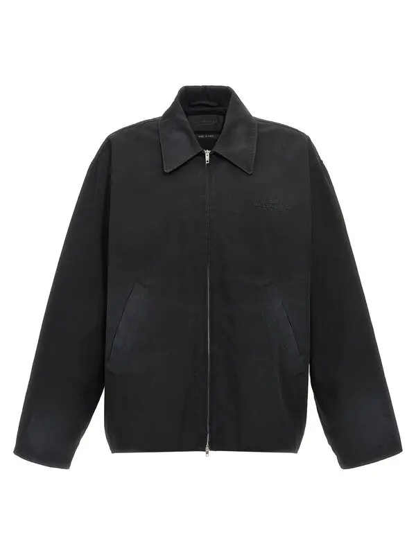 Balenciaga Bb Garderobe Zip Up Jacket