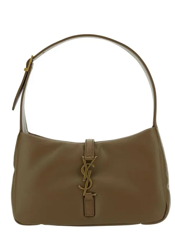 Saint Laurent Le 5 À 7 Padded Leather Shoulder Bag With Logo Detail - Multicolor