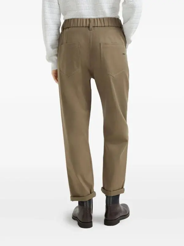 Brunello Cucinelli Baggy Cotton Pants