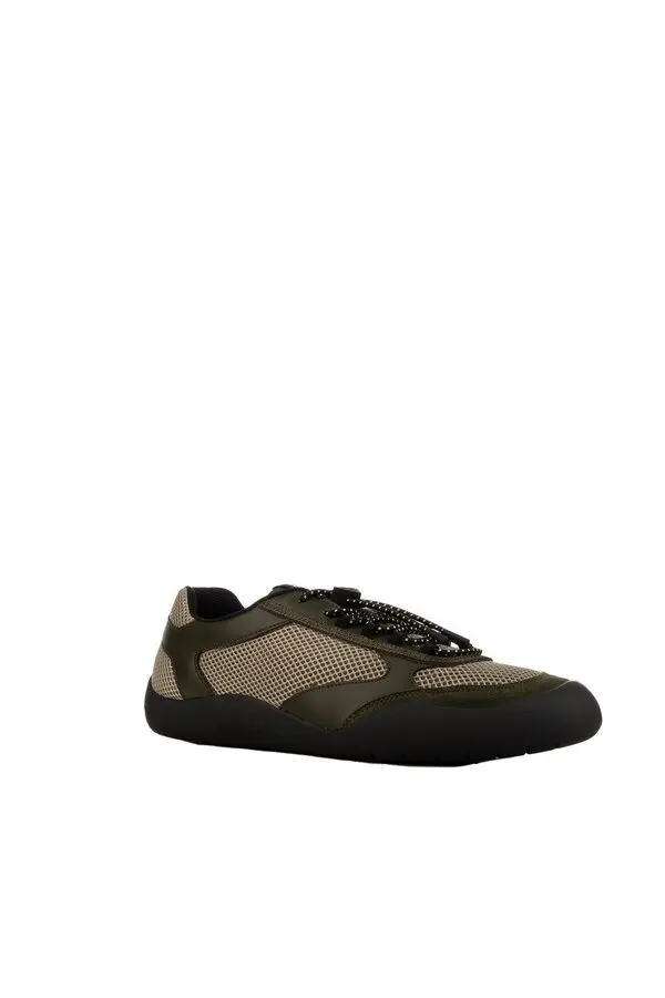 Prada Lace Up Sneakers