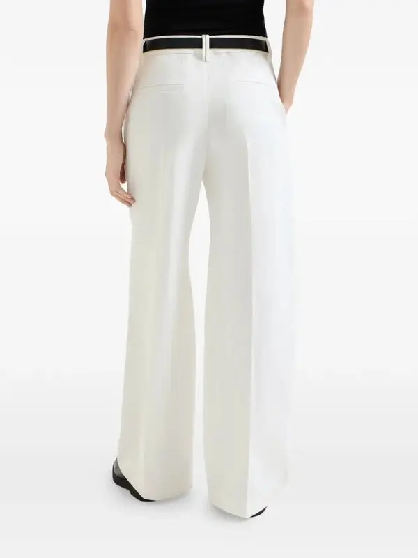 Brunello Cucinelli Loose Flared Cotton Pants