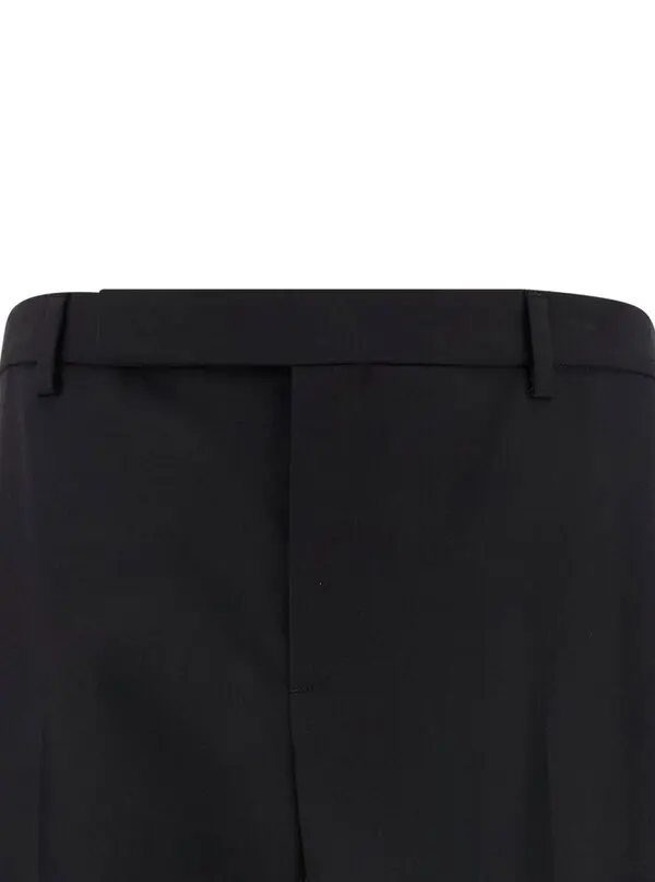Saint Laurent Wool Tailored Pants