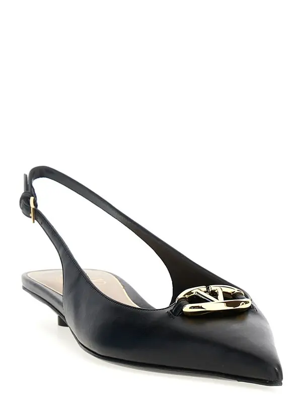 Valentino Garavani Vlogo Slingback Shoes