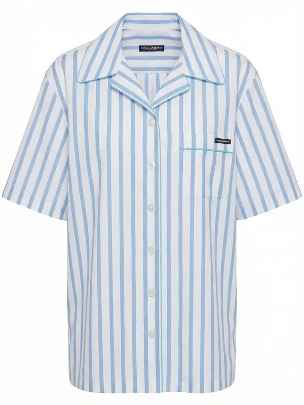 Dolce & Gabbana Striped Cotton Shirt - Multicolor