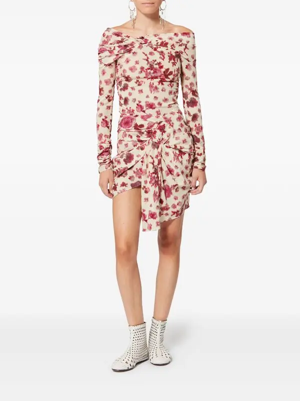 Isabel Marant Étoile Ovia Printed Silk Skirt - Multicolor