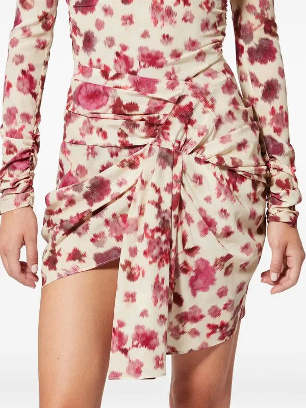 Isabel Marant Étoile Ovia Printed Silk Skirt - Multicolor