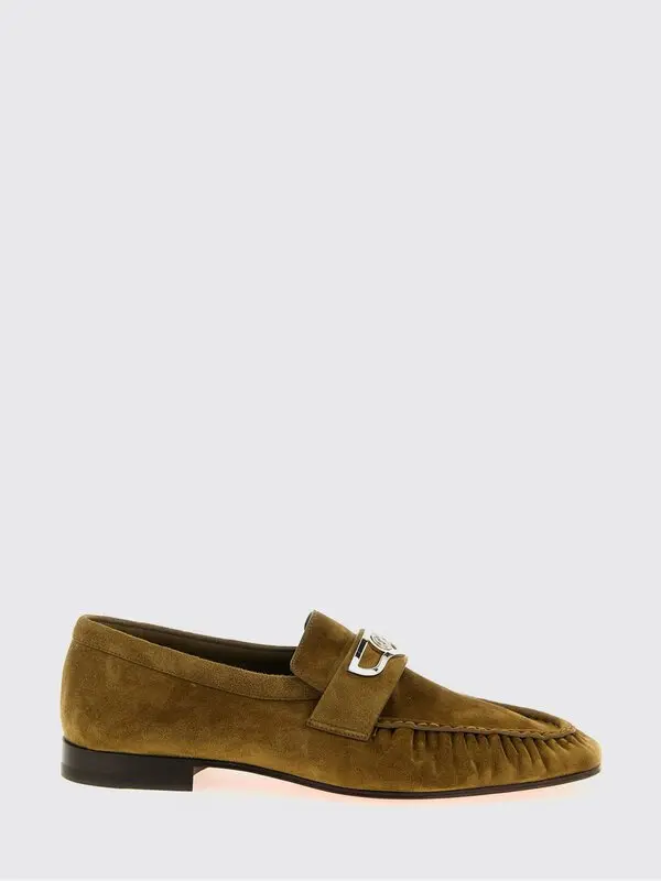 CHRISTIAN LOUBOUTIN Calfskin Leather Loafers - Brown