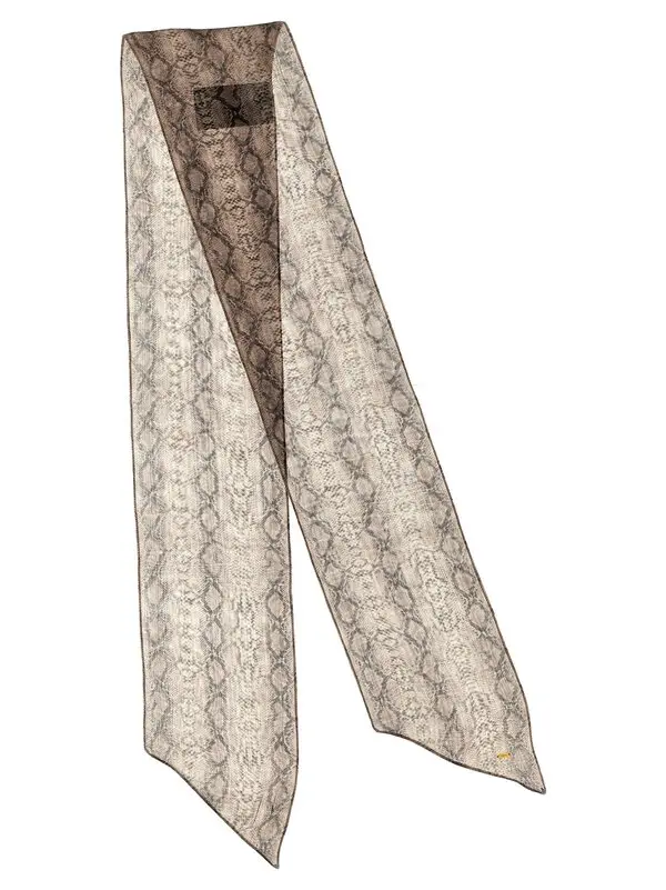 Saint Laurent Silk Scarf - Multicolor