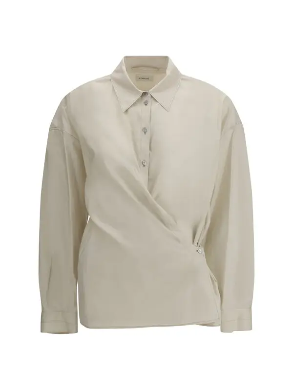 LEMAIRE Cotton Blend Shirt - Multicolor