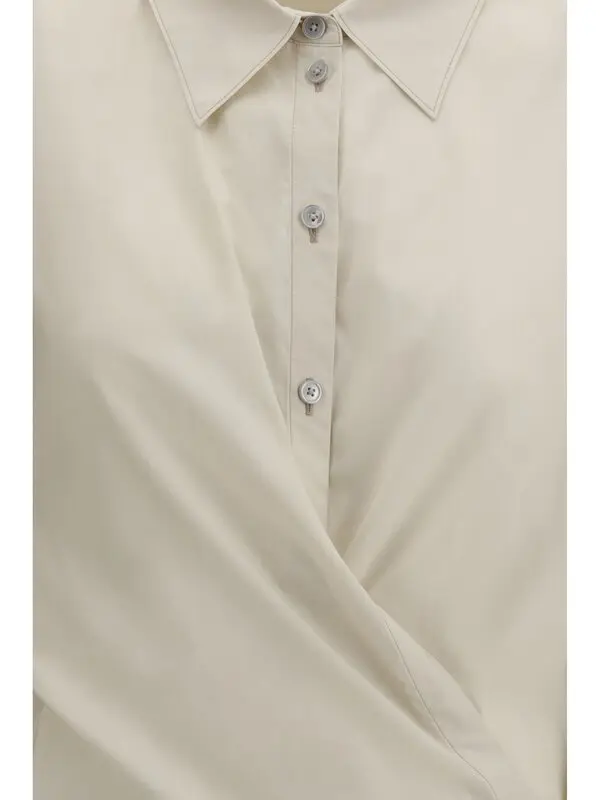 LEMAIRE Cotton Blend Shirt - Multicolor