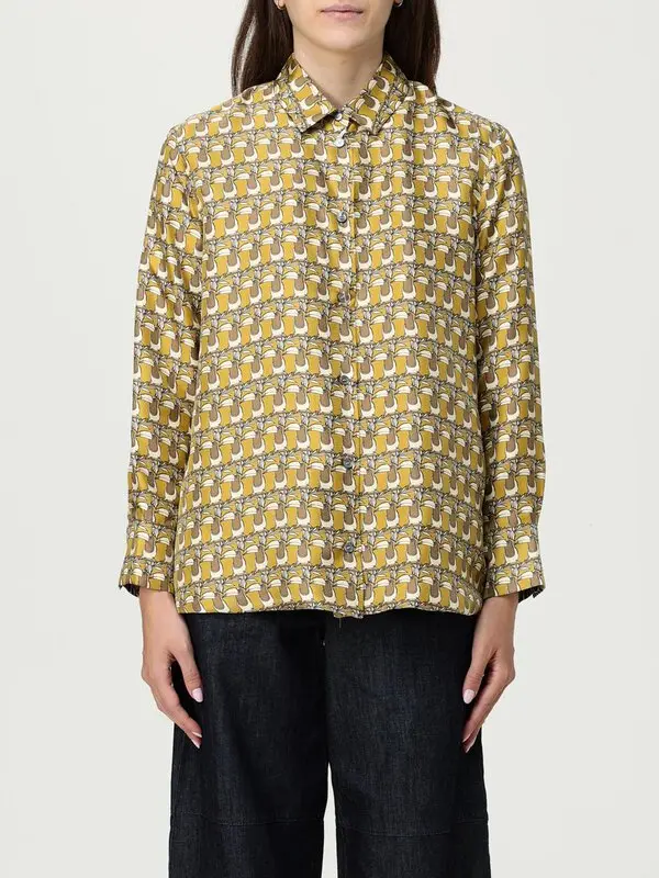 Max Mara Silk Printed Shirt - Multicolor