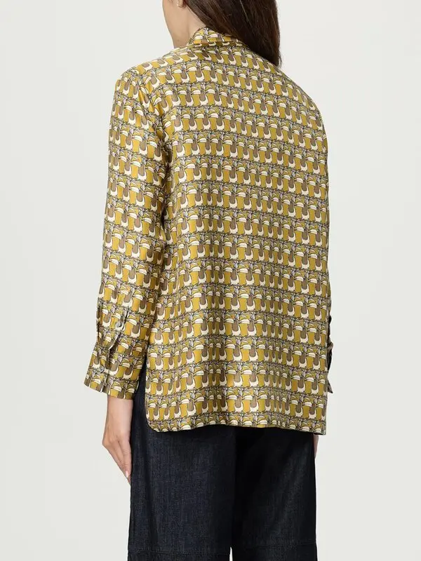 Max Mara Silk Printed Shirt - Multicolor