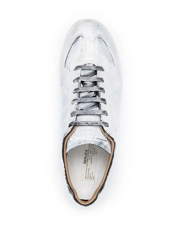 MAISON MARGIELA Bianchetto Replica Sneakers - Gray