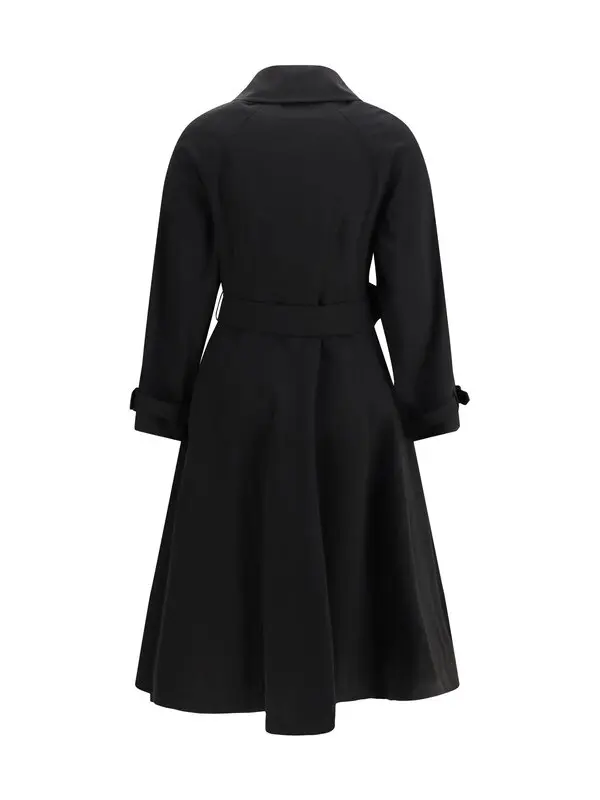 Burberry Ellingham Gabardine Trench Coat