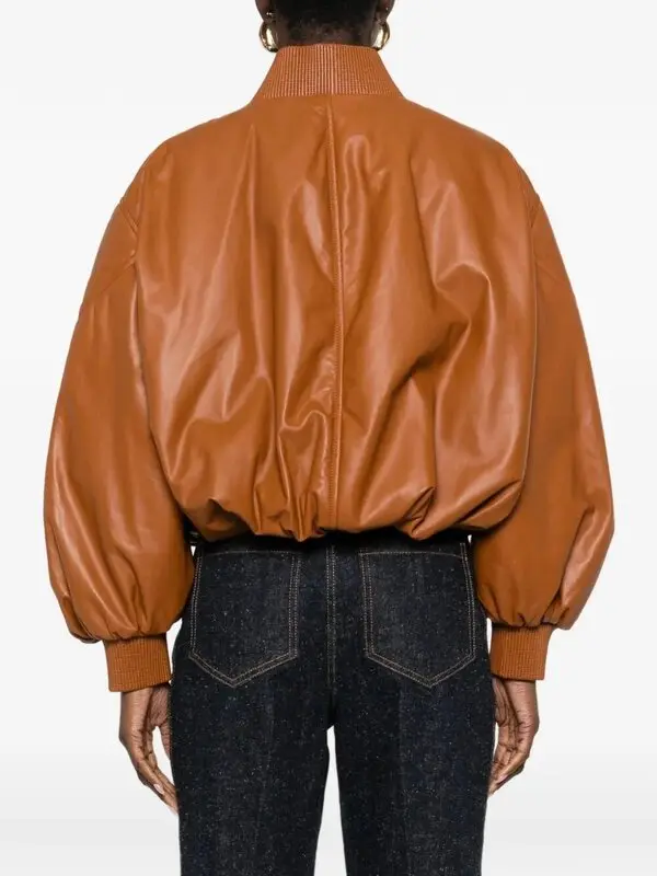 Givenchy Cropped Cocoon Bomber - Multicolor