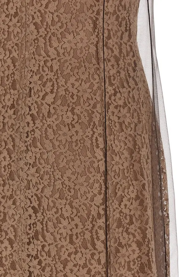 Fendi Floral Lace Midi Dress