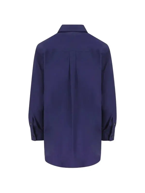 Fendi Cotton Shirt With Applique Detail - Multicolor