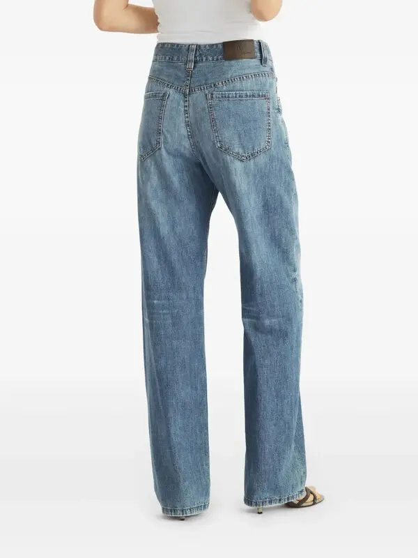 Brunello Cucinelli Lightweight Denim Contemporary Loose Jeans