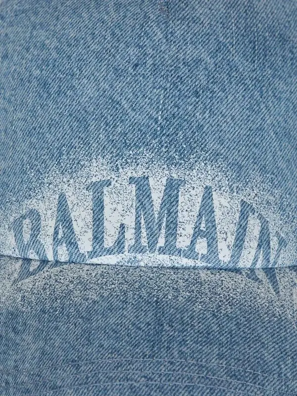 Balmain Printed Baseball Cap