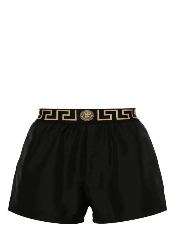 Versace Greca Border Swimsuit - Black