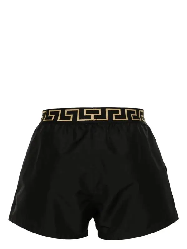 Versace Greca Border Swimsuit - Black