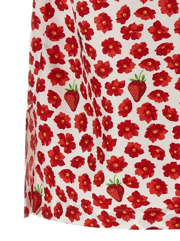 Versace Strawberry Garden Silk Shirt