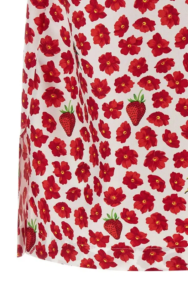 Versace Strawberry Garden Silk Shirt