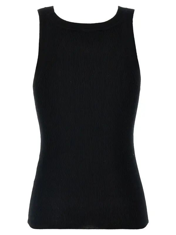 Max Mara Eliadi Ribbed Wool Top